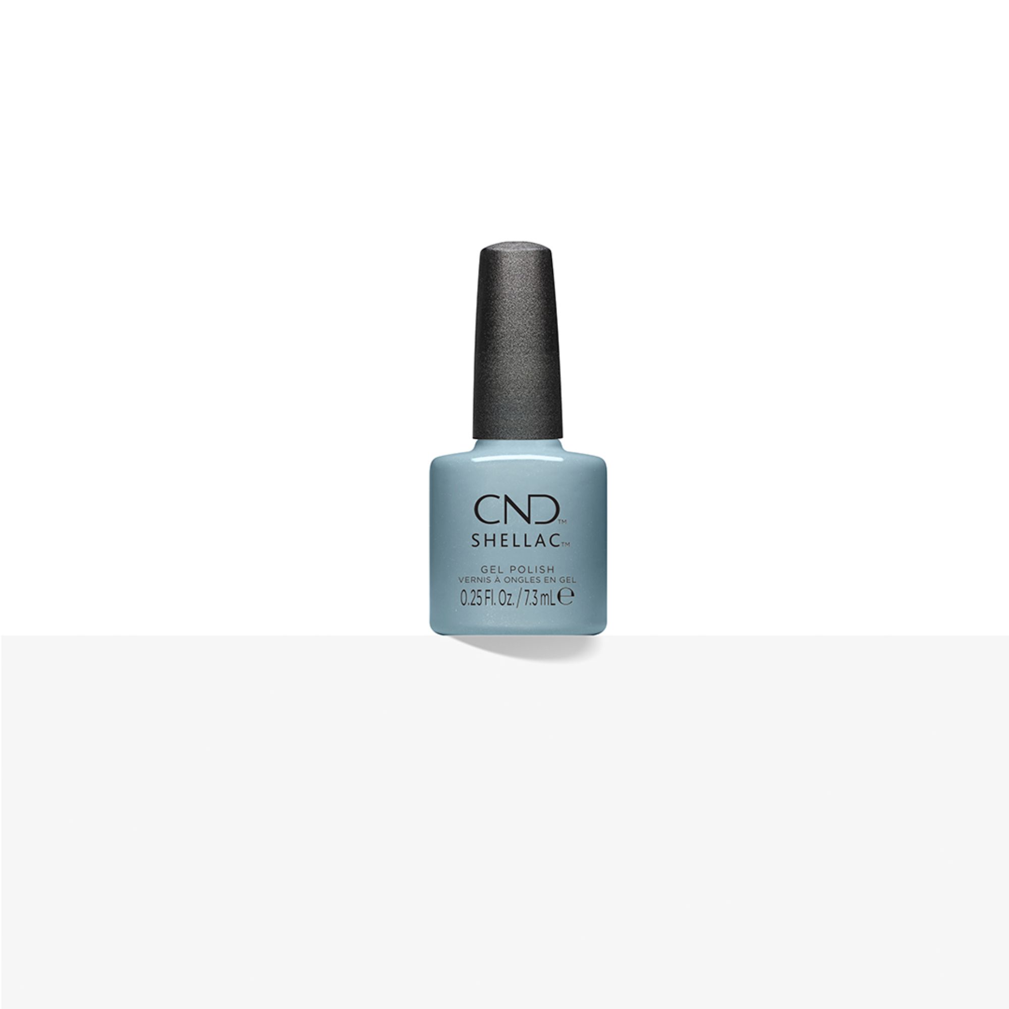 nailcrazy.com | CND Shellac Teal Textile