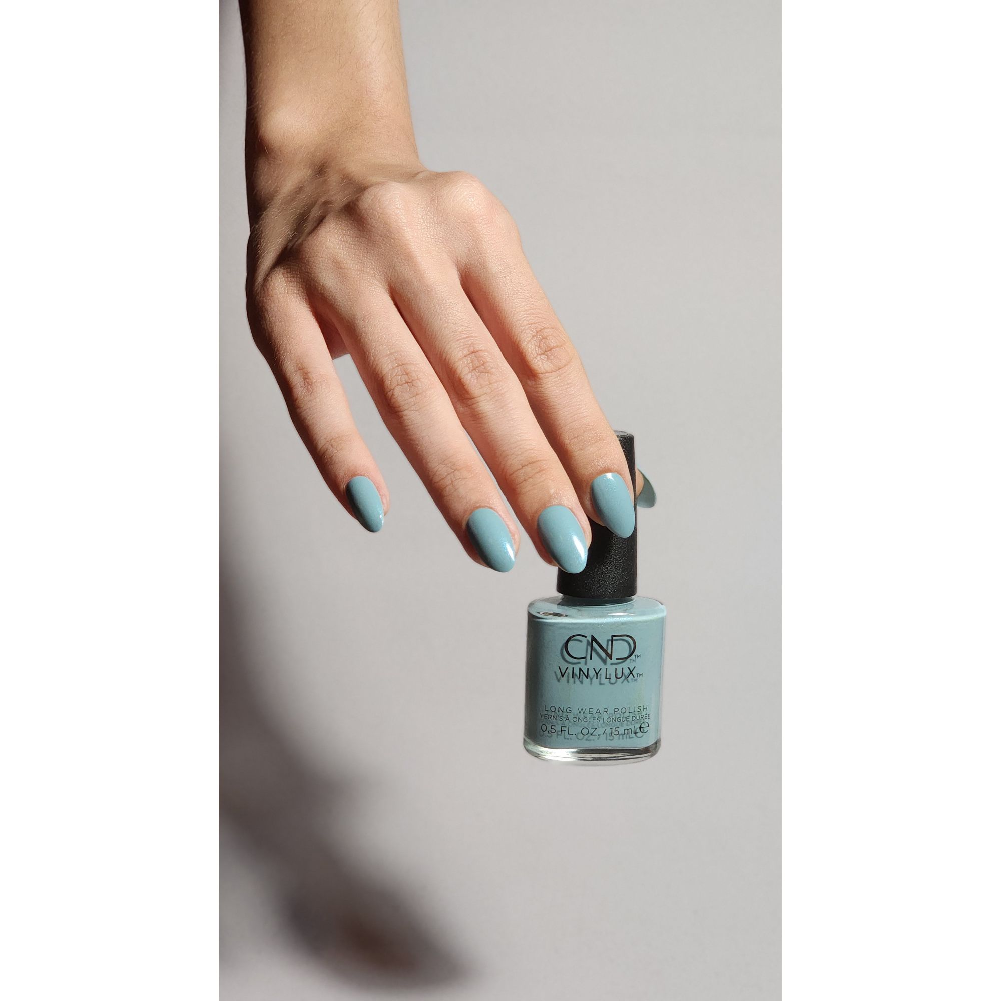 nailcrazy.com | CND Shellac Teal Textile
