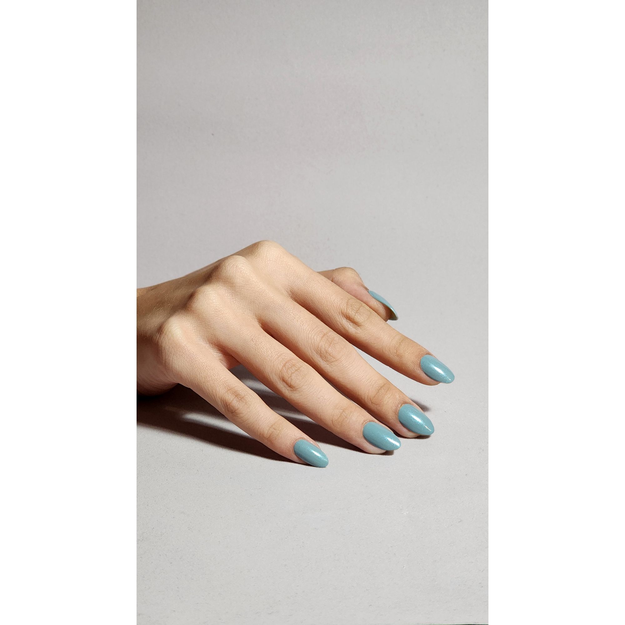 nailcrazy.com | CND Shellac Teal Textile